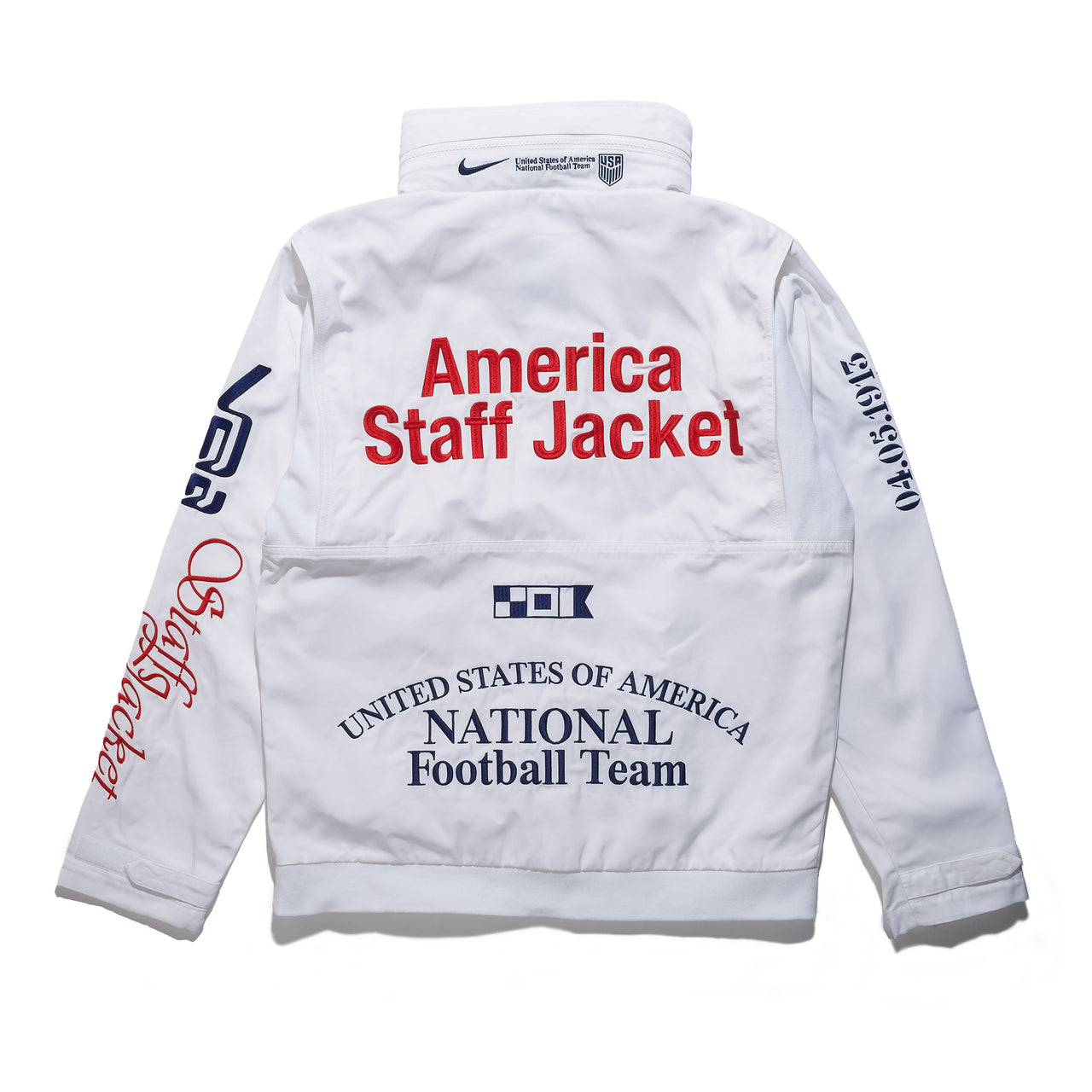 Anthem Jacket USA VAA White II9805-100 – Capsule