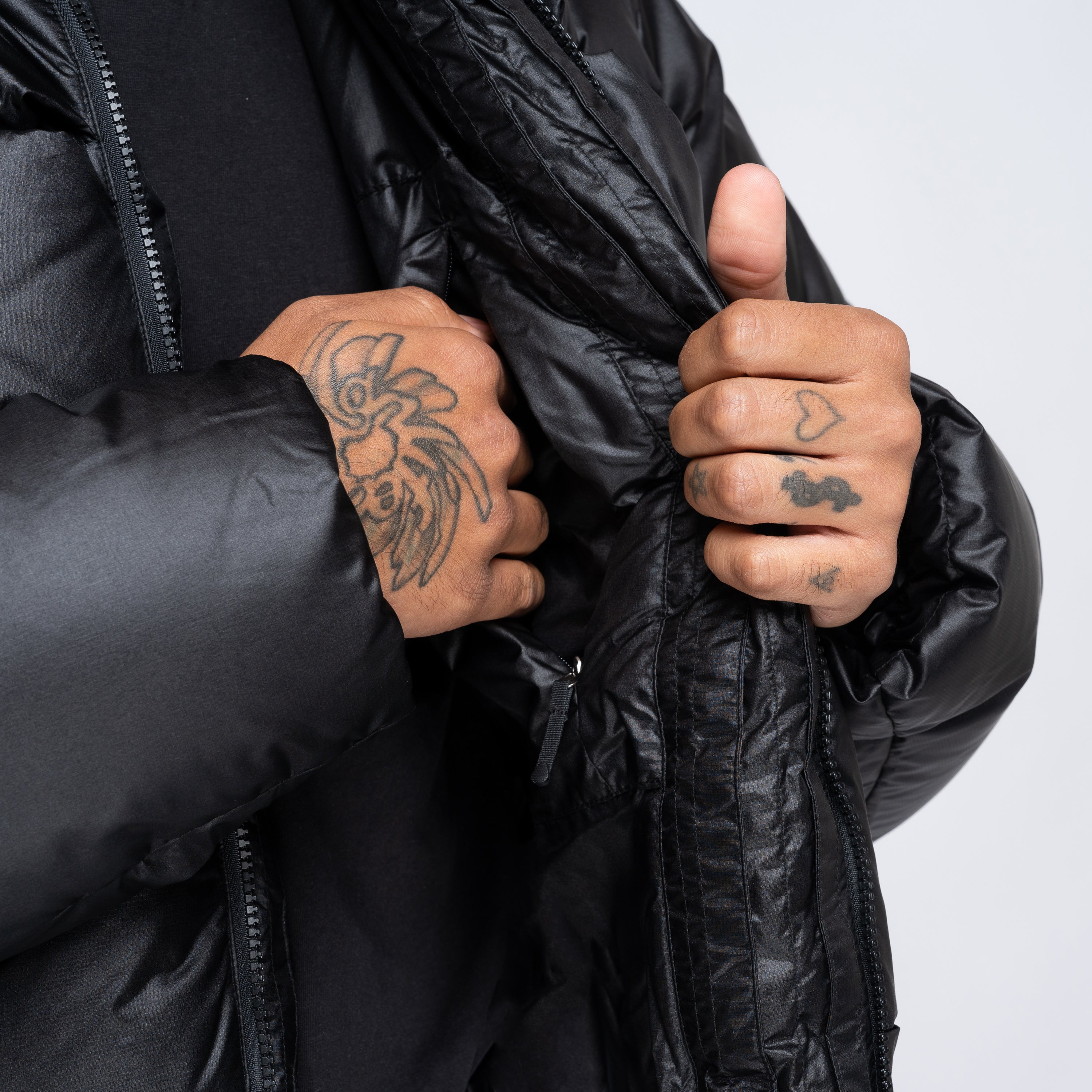 Three-Dimensional Down Jacket Black GZ24303 – Capsule Three-Dimensional Down Jacket Black GZ24303 – Capsule